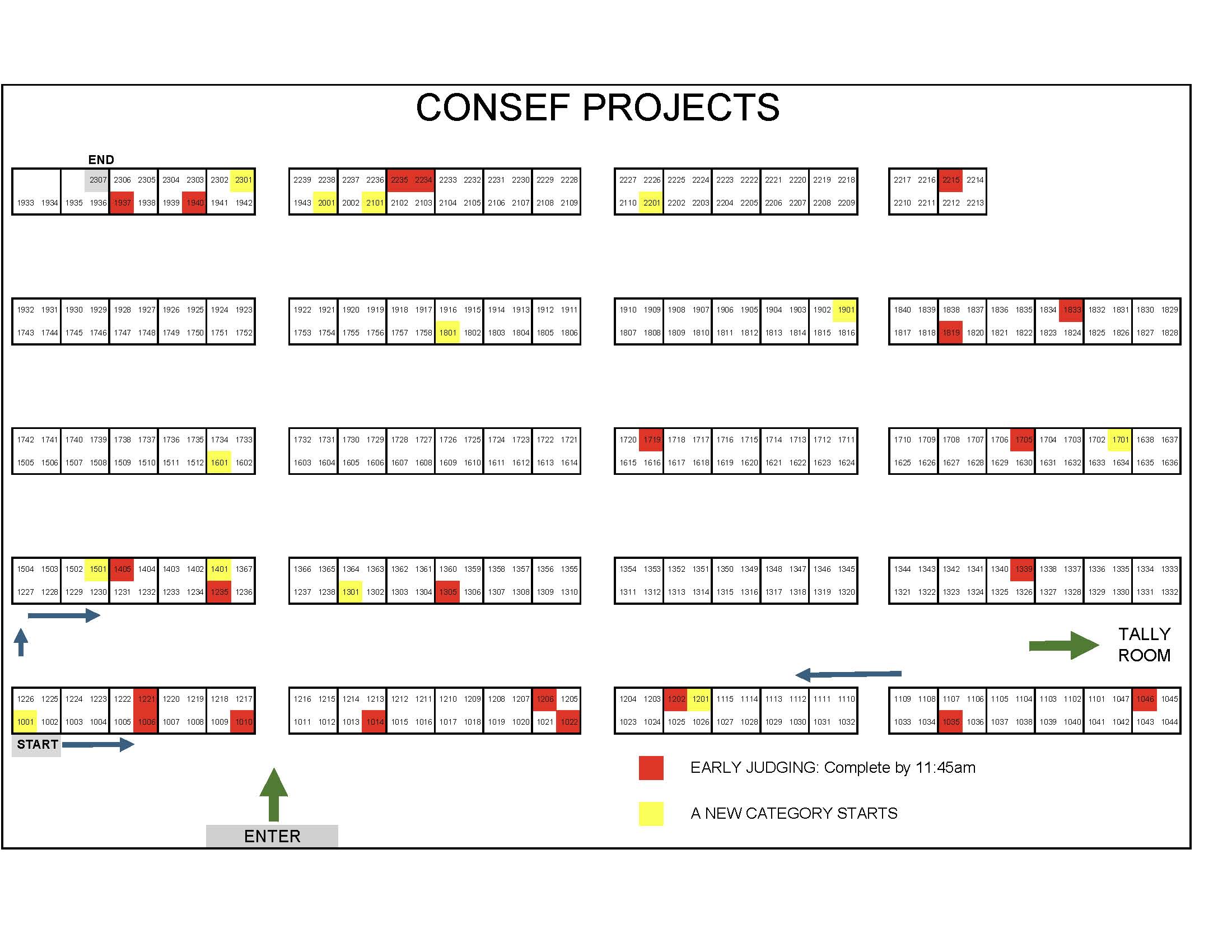 CONSEF – Concept Schools Science and Engineering Fair » Maps &Floor Plans for Judges